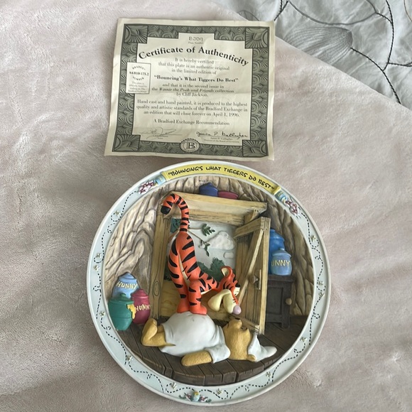 Disney | Wall Decor | Bouncings What Tiggers Do Best Commemorative ...